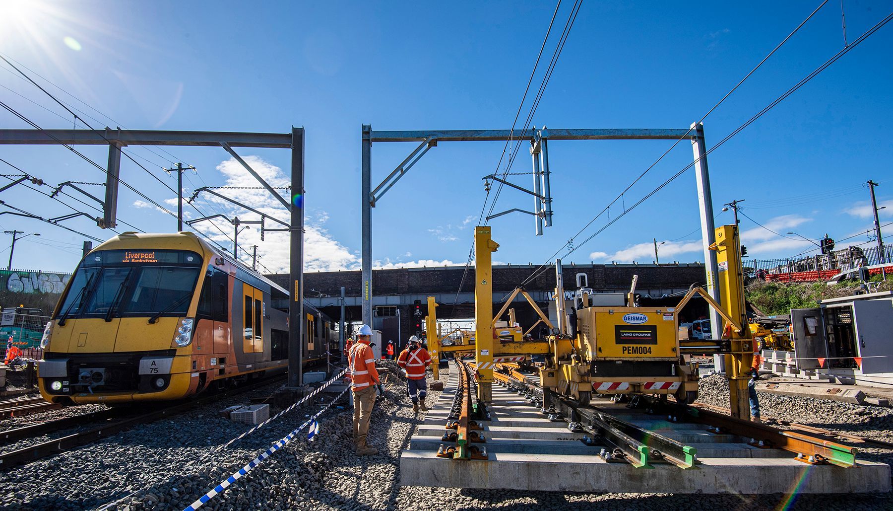 Our projects & specialisations | Sydney Metro Line Upgrade - John Holland